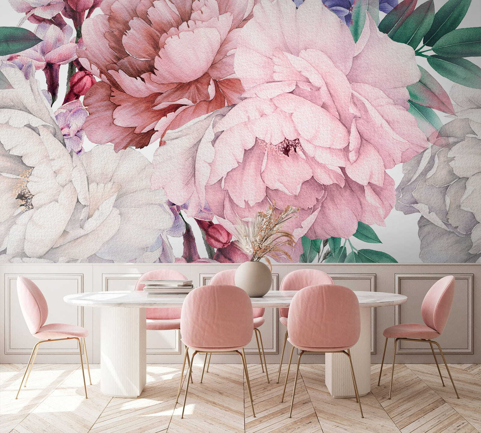 Wall Mural Photo Wallpaper Delicate flowers Nr. u27236 | Uwalls.com