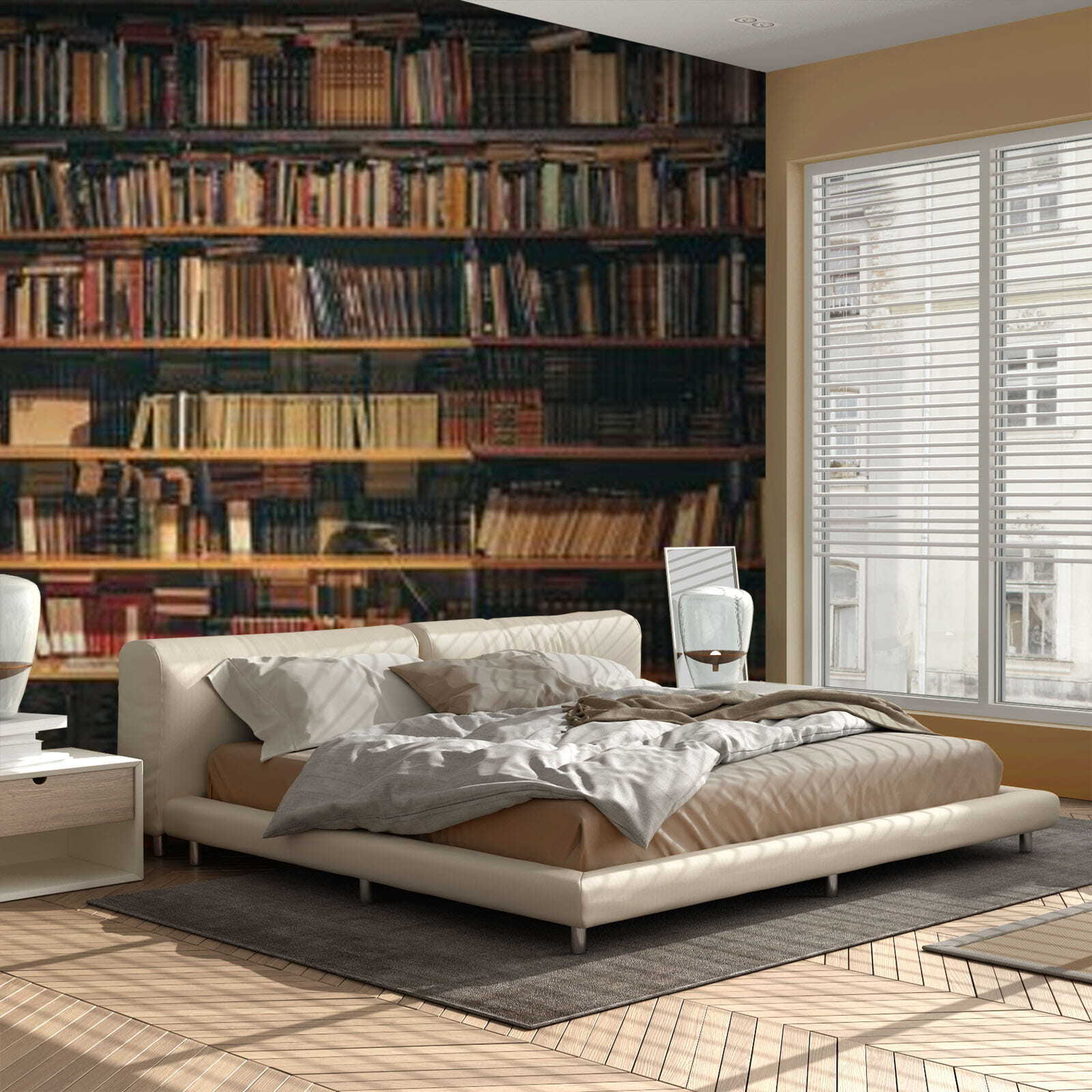 Wall Mural Photo Wallpaper A big library Nr. u40004 | Uwalls