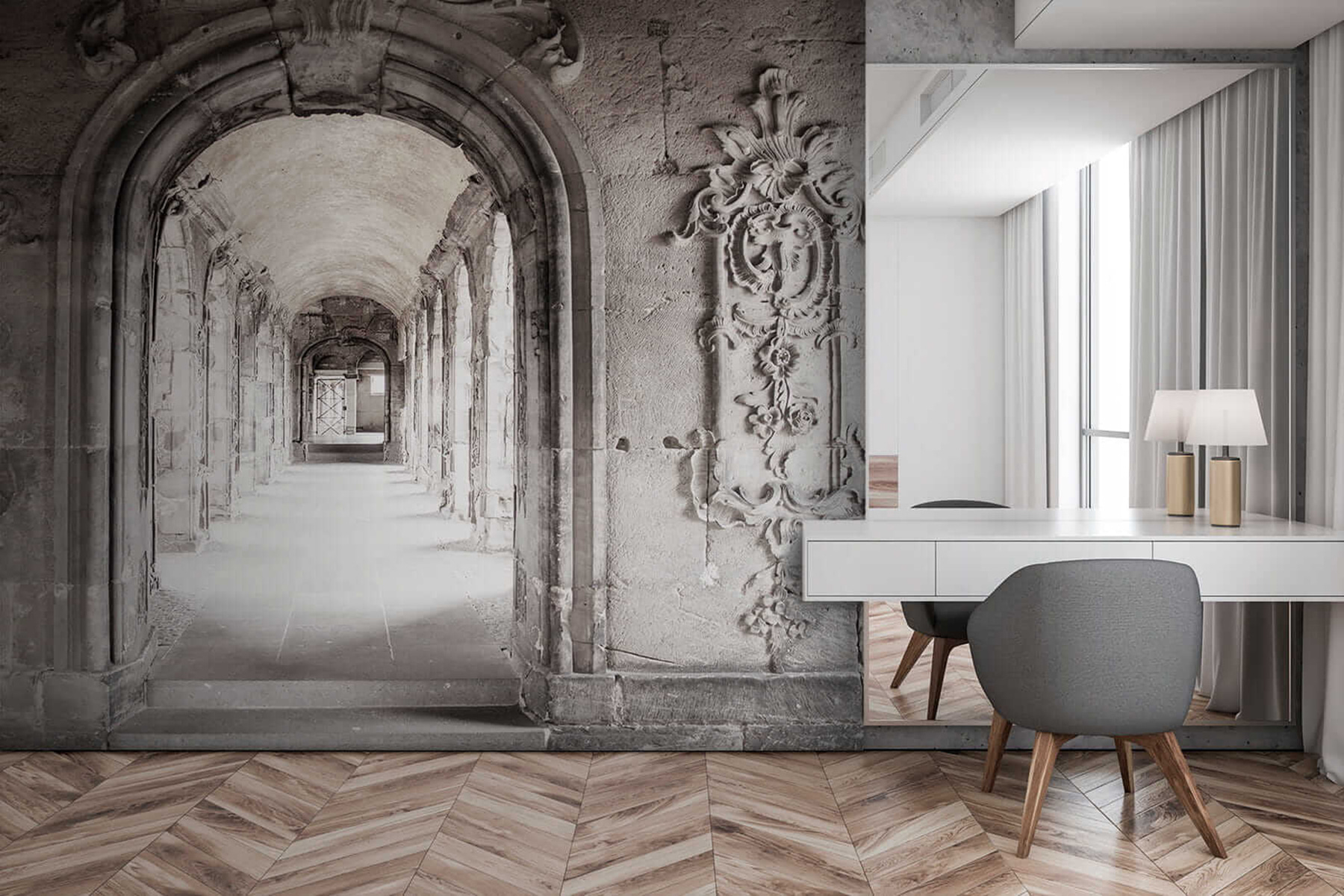 Wall Mural Photo Wallpaper Ancient arch Nr. u50439 | Uwalls