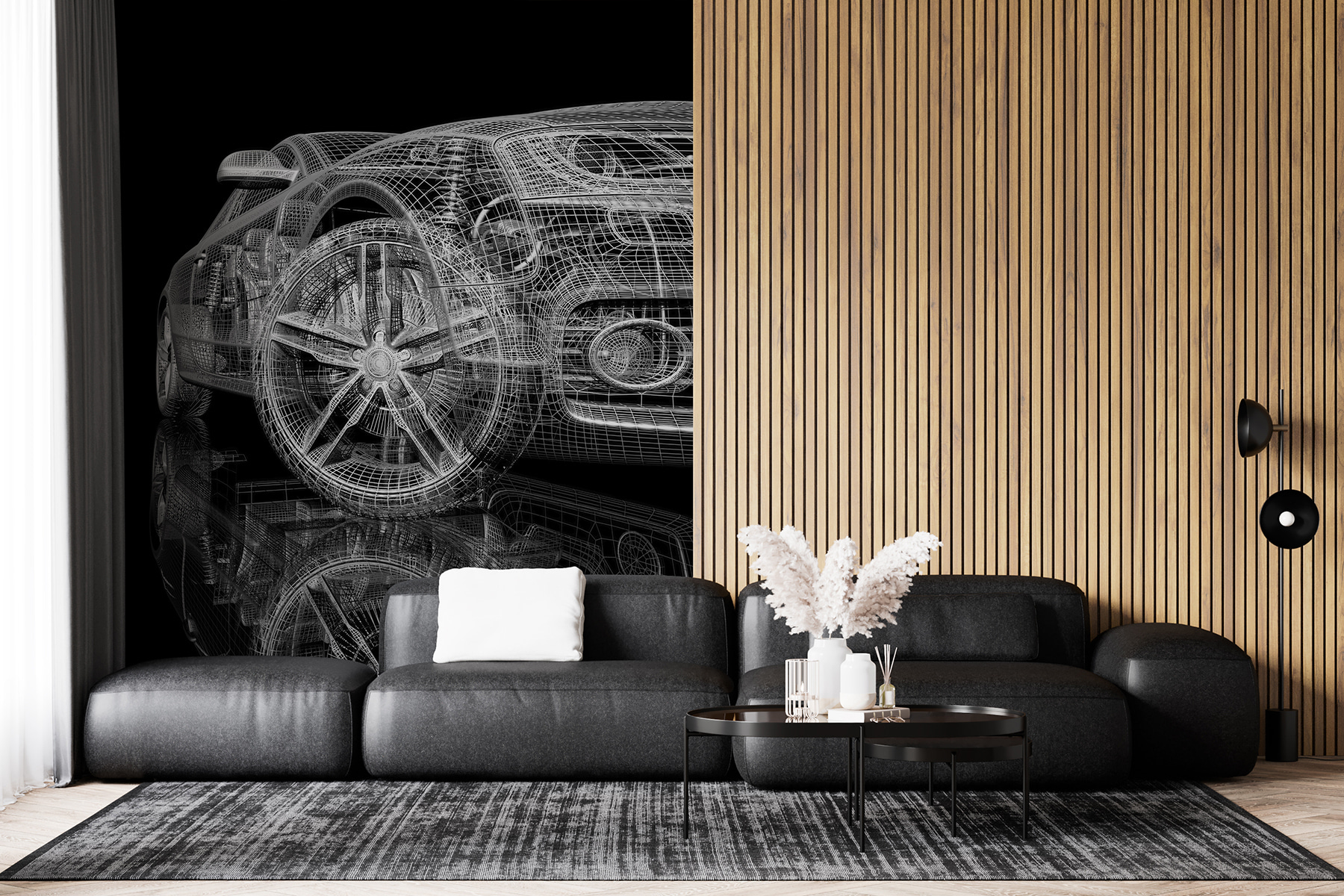 Wall Mural Photo Wallpaper The model of car Nr. u55785 | Uwalls
