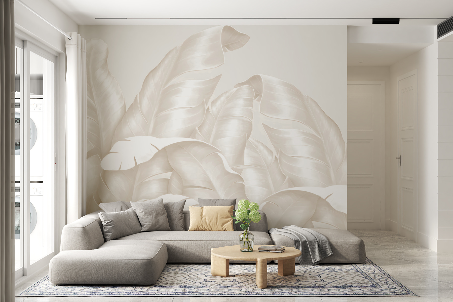 Wall mural Classic square-shaped ists | Uwalls.com