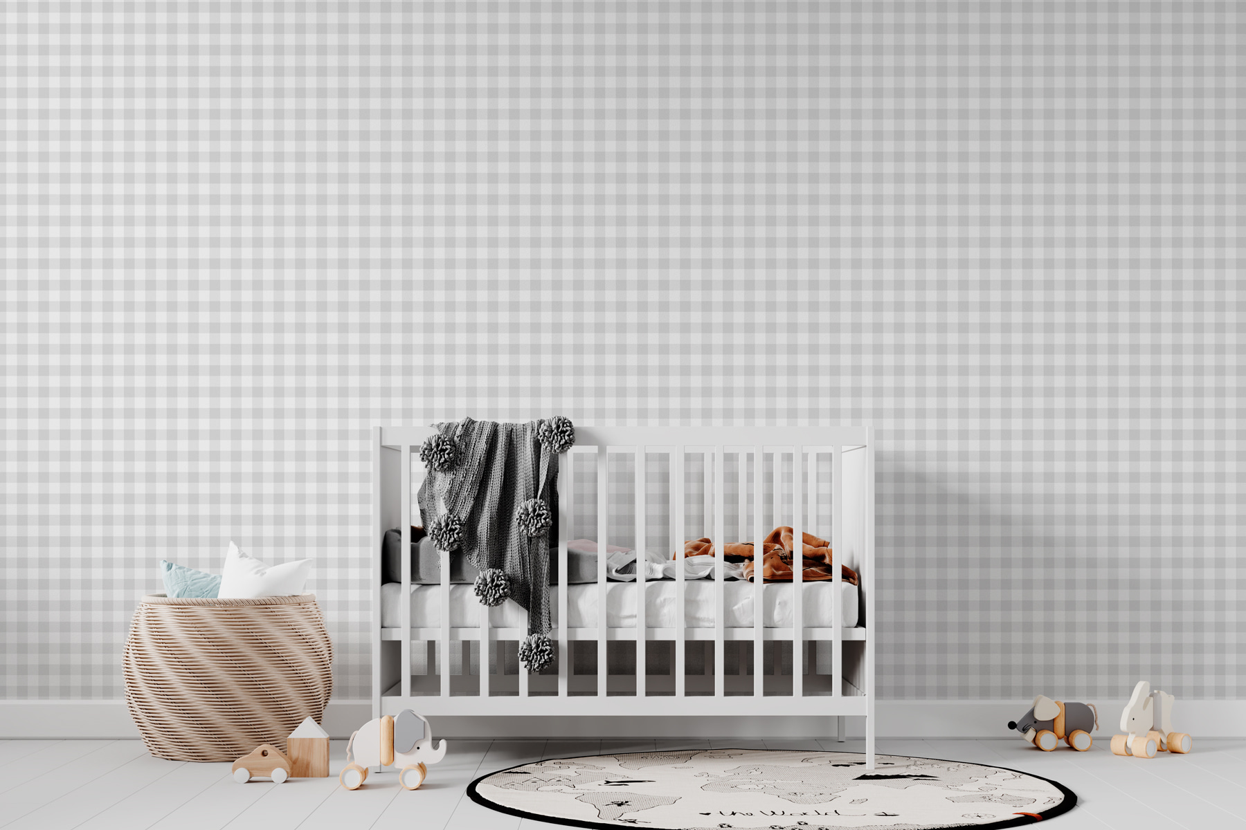 El estampado de cuadros grises es una nueva tendencia minimalista | Uwalls