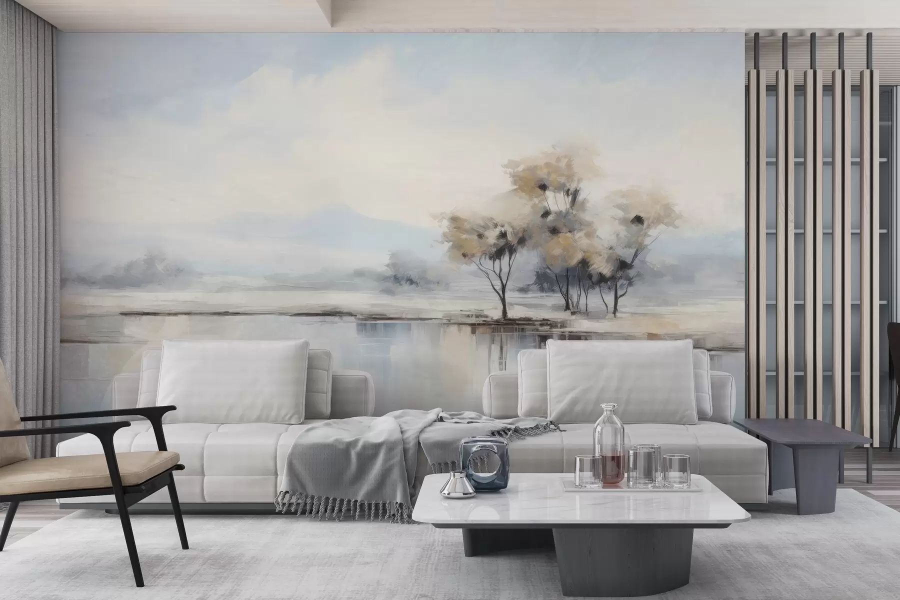 Landscape Wall Murals Abstract - shop unique mural wallpaper by Uwalls