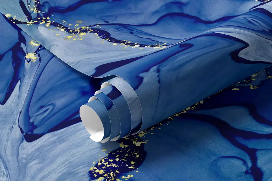 Blue Wall Murals - Calming and Serene Designs