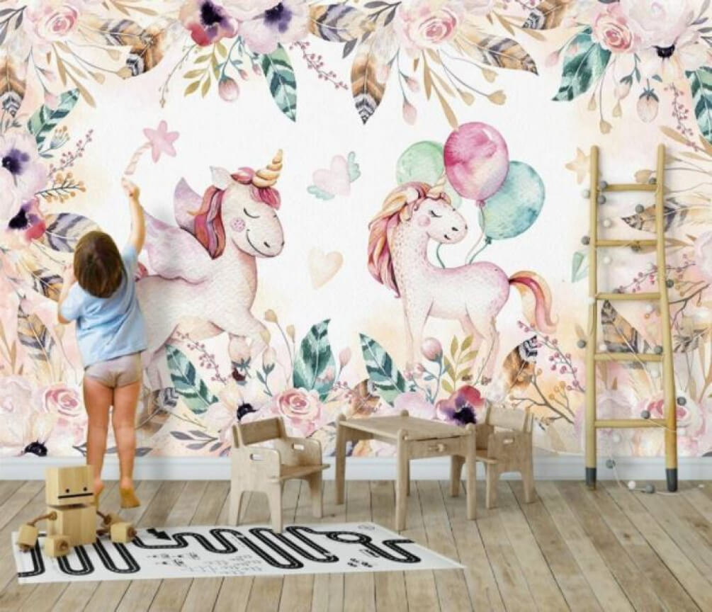 Wall mural Mythical creature, textile e organism | Uwalls.com