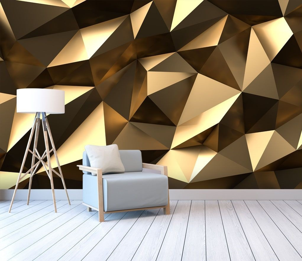 Wall Mural Photo Wallpaper Abstract geometric 3D figure Nr. u17249 | Uwalls