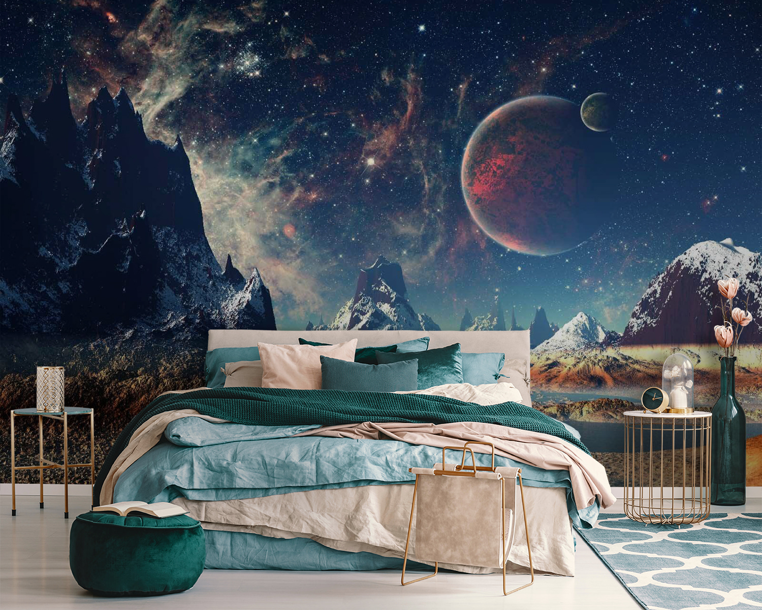 Wall Mural Photo Wallpaper Alien landscape Nr. u55303 | Uwalls