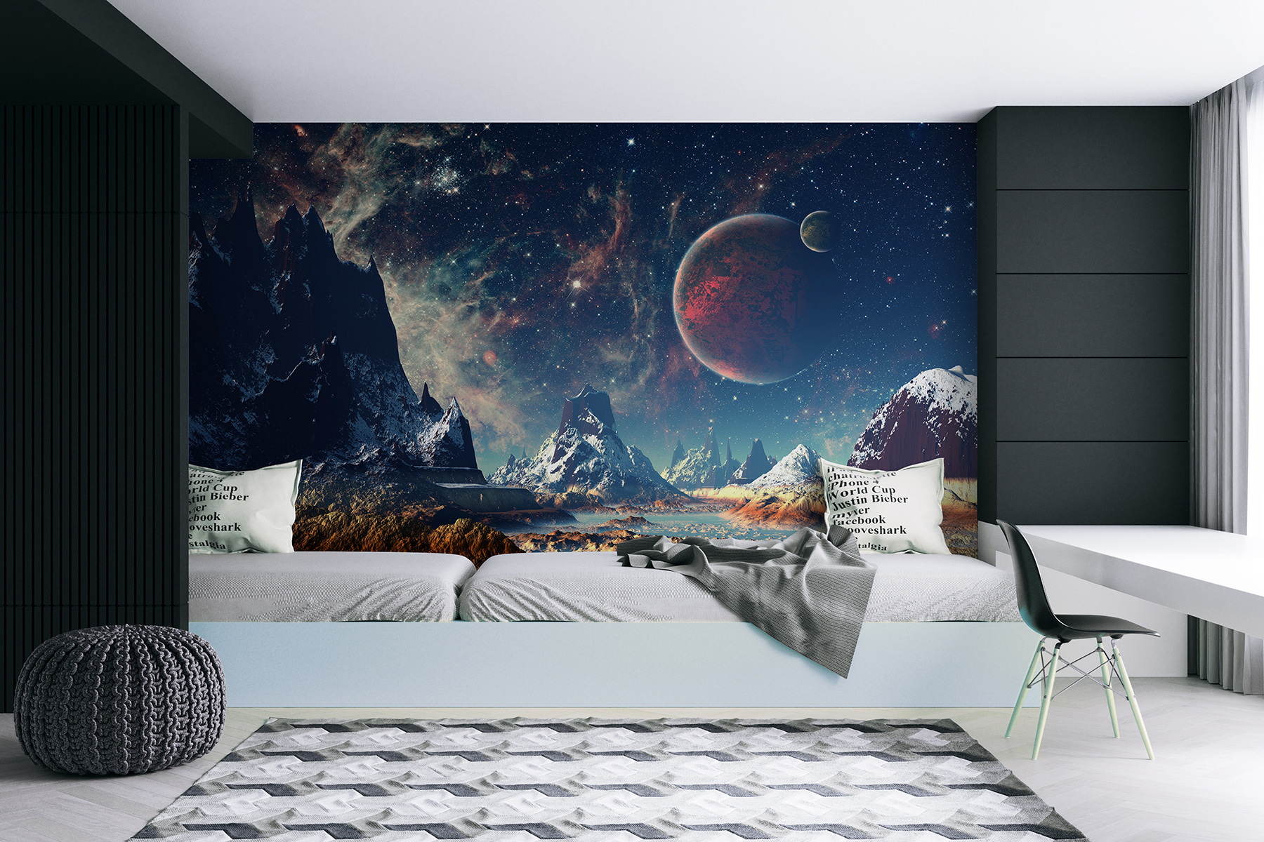 Wall Mural Photo Wallpaper Alien landscape Nr. u55303 | Uwalls