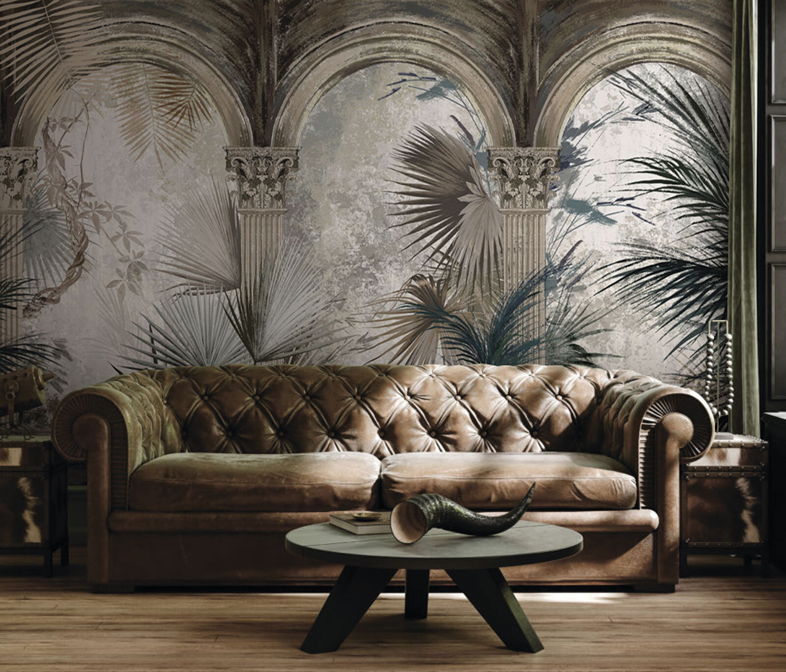 Wall Mural Photo Wallpaper Classic arches in the jungle Nr. u73798 | Uwalls