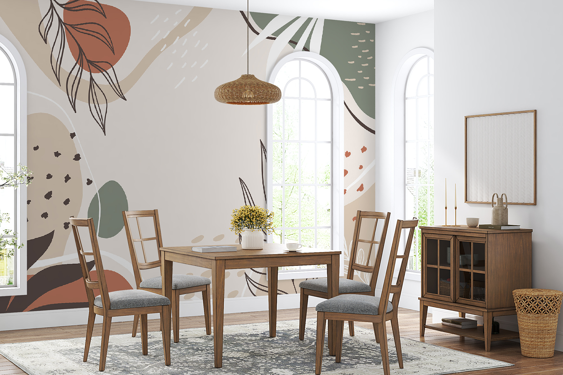 Wall Mural Photo Wallpaper Boho style Nr. u73824 | Uwalls