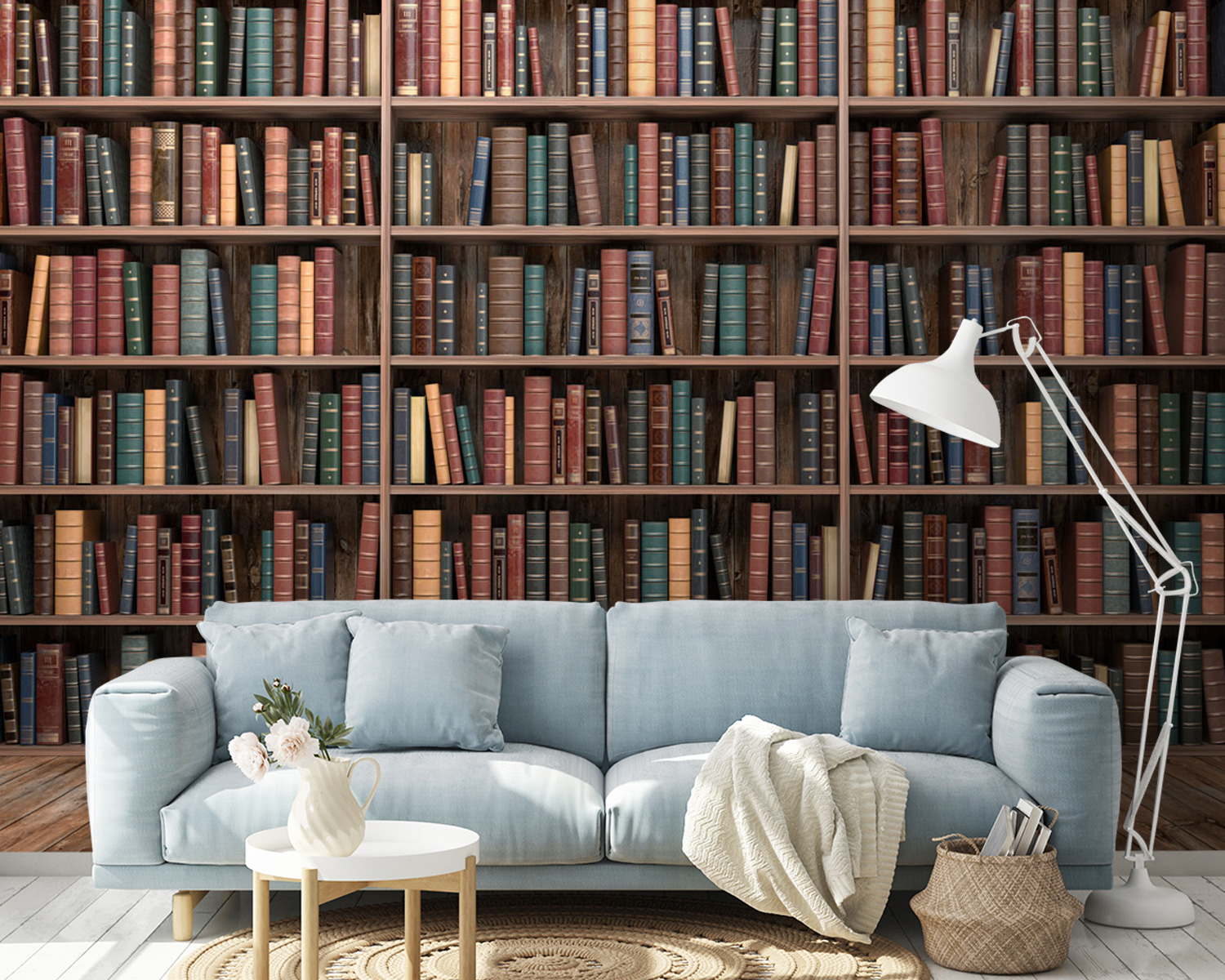 Wall Mural Photo Wallpaper Impressive Library Nr. u93501 | Uwalls