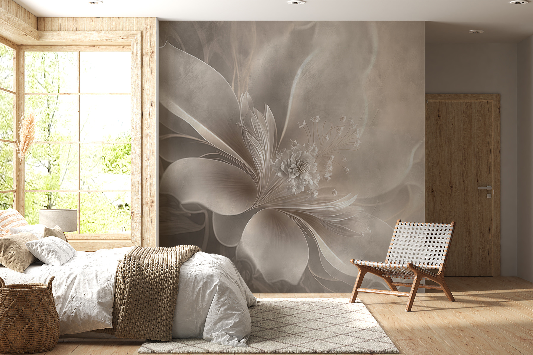 Wall Mural Photo Wallpaper A very delicate flower Nr. u93944 | Uwalls