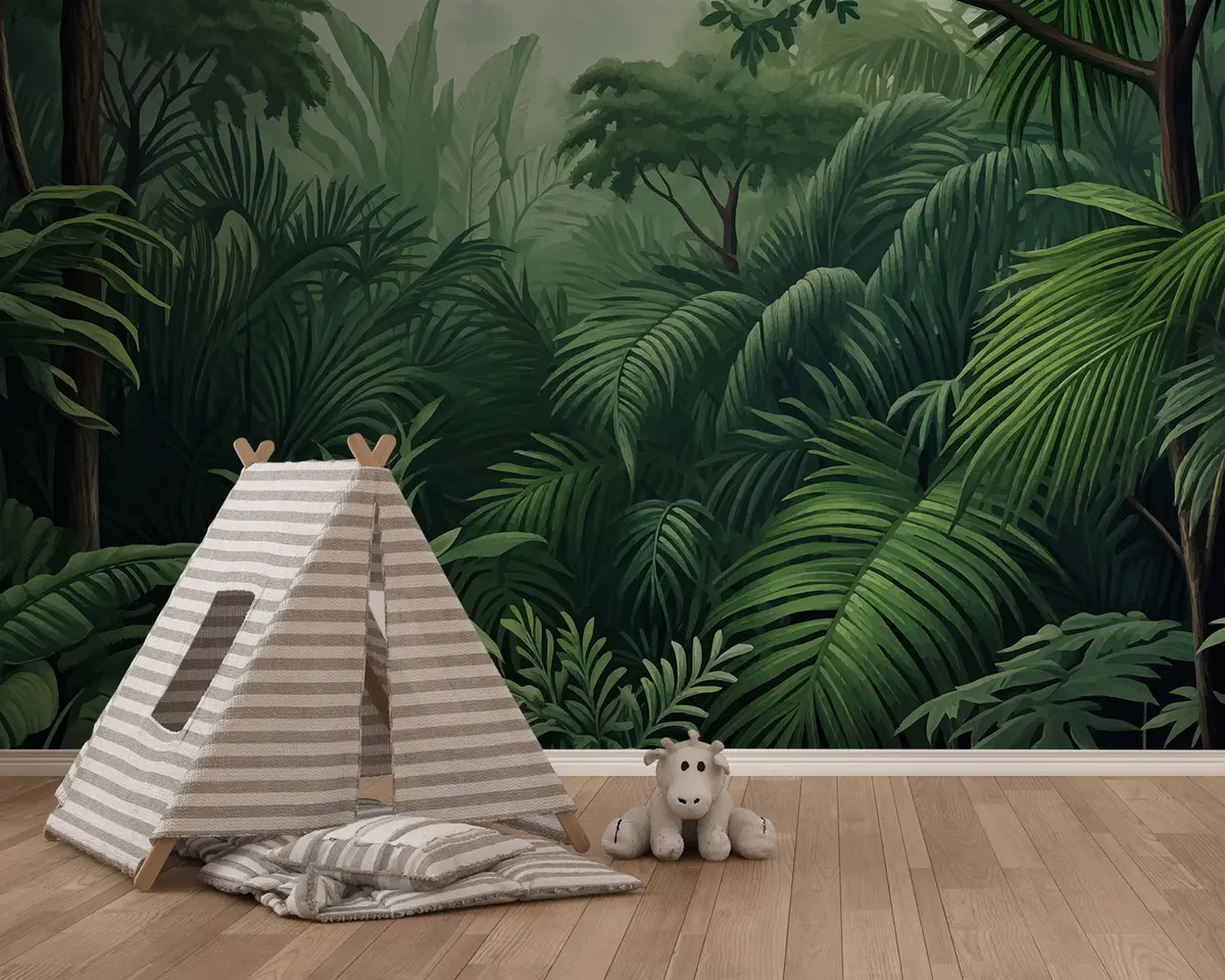 Wall Mural Photo Wallpaper A tropical forest Nr. u95712 | Uwalls.com