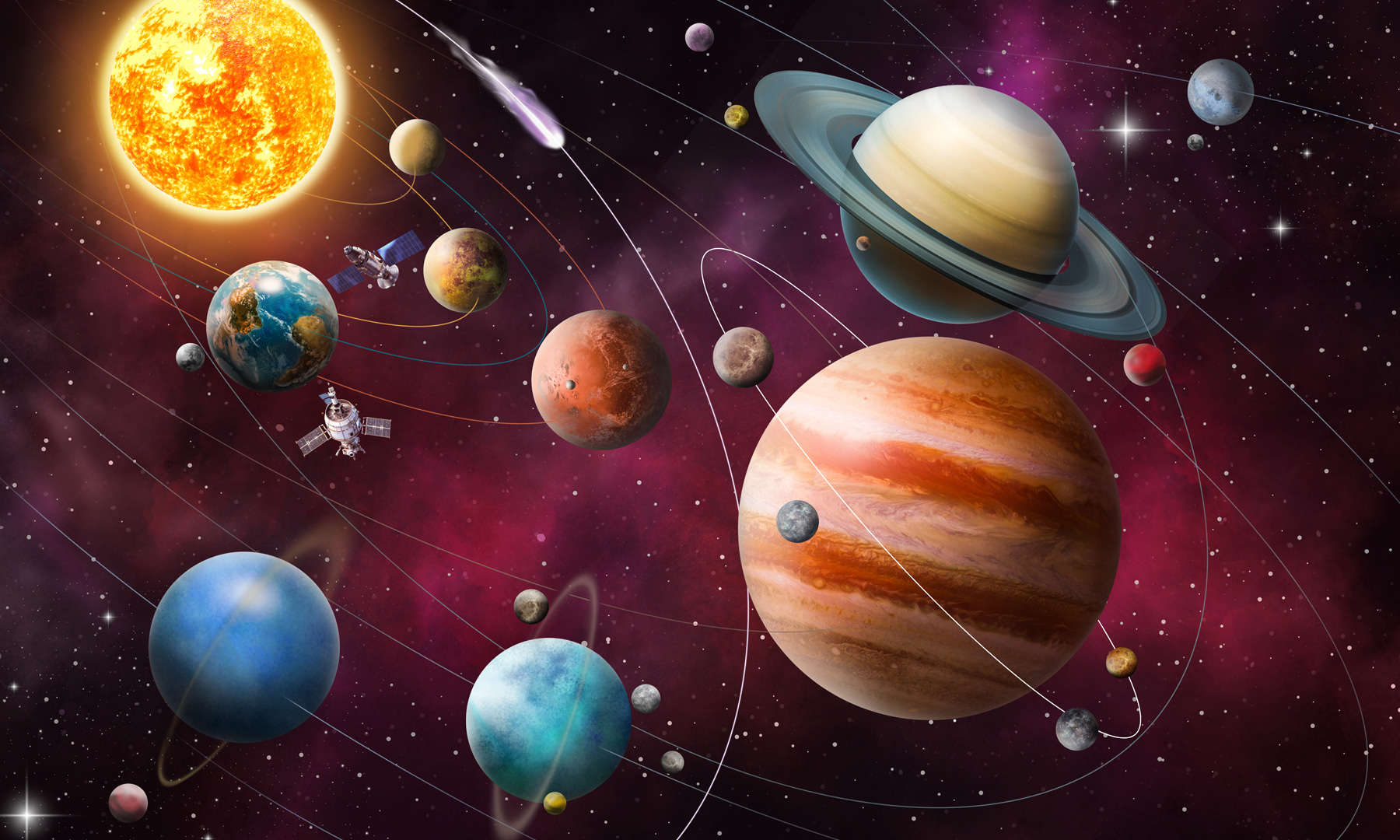 Solar System Wallpaper