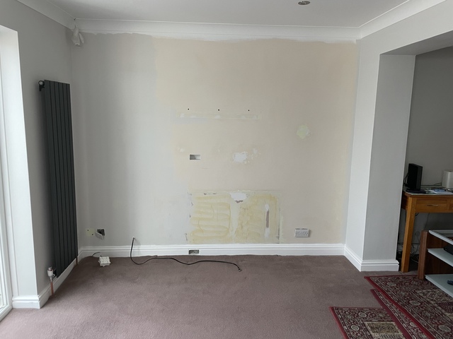 Wall Mural Photo Wallpaper Stylish European Boiserie panels with a ...